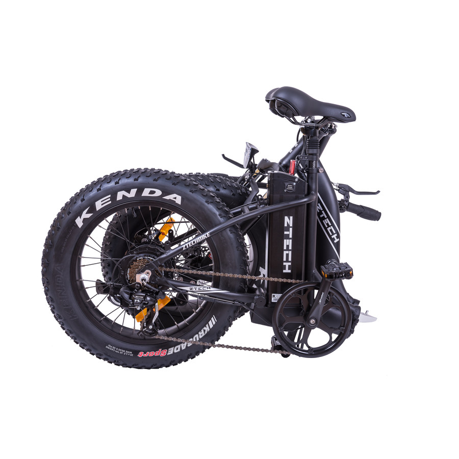 LIKEBIKE OBERON Fatbike Zusammenklappbares/ E-Bike 250W 48V 13Ah - mit ...